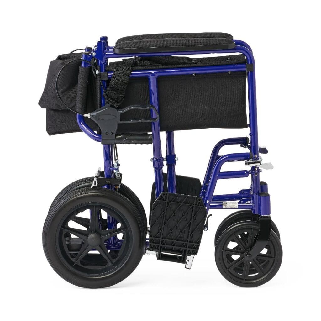 Medline Transport Chair With 12" Wheels - Comfort Medical Supply | Lift ...