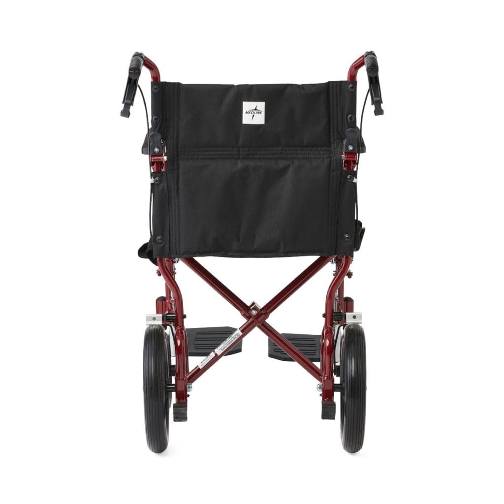 Medline Transport Chair With 12" Wheels - Comfort Medical Supply | Lift ...