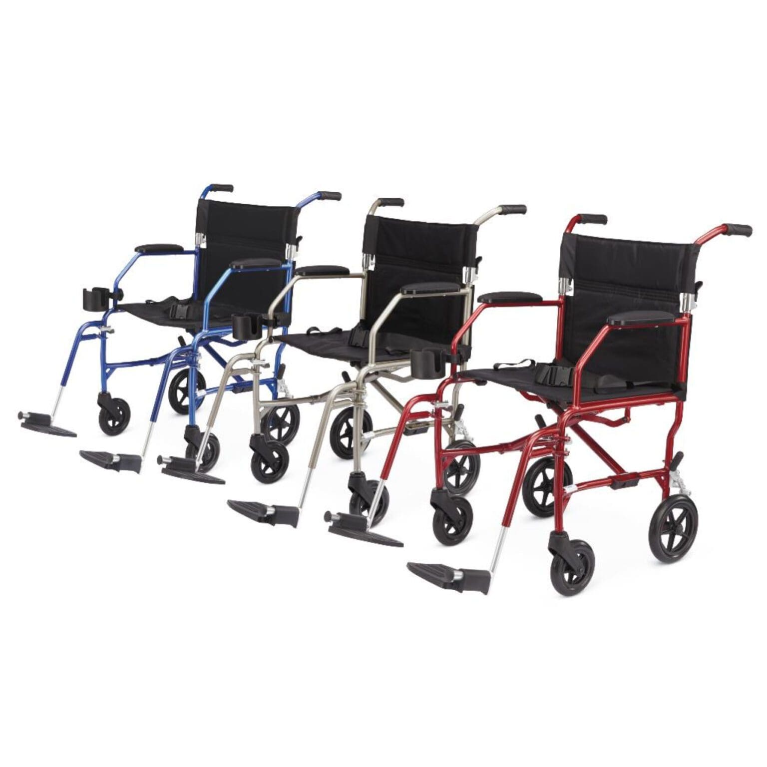 Medline Ultra Light Weight Transport Chair - Comfort Medical Supply ...
